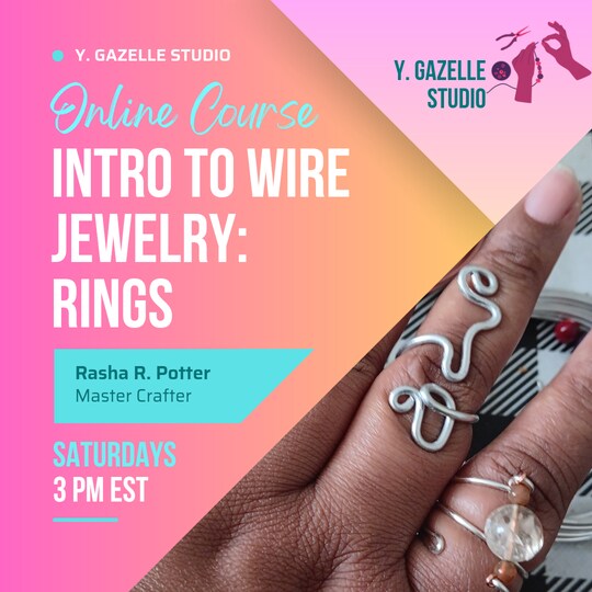 Intro to Wire Jewelry Making: Rings | Classes | Michaels Intro to Wire Jewelry Making: Rings | Classes | Michaels